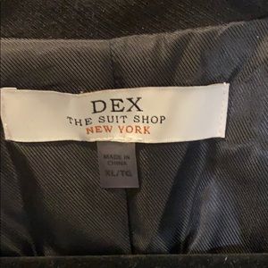 Dex | Jackets & Coats | Black Leather Trimmed Blazer | Poshmark
